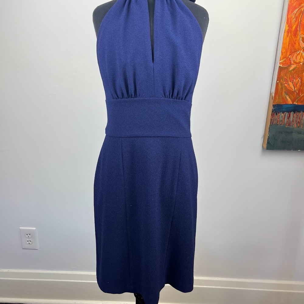 Navy Rachel Zoe Halter Dress - Gem